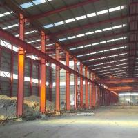 China Metal Warehouse Buildings Prefabricated Steel Structure Factory Hurricane Resistant for sale