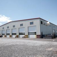 China Metal Warehouse Buildings Prefabricated Steel Structure Factory Hurricane Resistant for sale