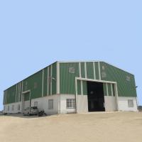 China Metal Warehouse Buildings Prefabricated Steel Structure Factory Hurricane Resistant for sale