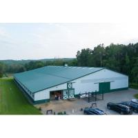 China Q235 Q355 Prefabricated Steel Warehouse Buildings Customized Size Earthquake Proof for sale