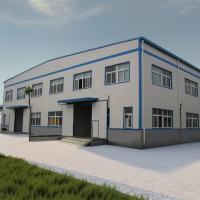 China Q235 Q355 Prefabricated Steel Warehouse Buildings Customized Size Earthquake Proof for sale