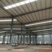 China Q235 Q345 Prefabricated Steel Structure Factory Steel Beam Warehouse Weather Resistant for sale