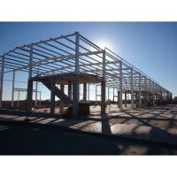 China Galvanized Prefabricated PEB Steel Building Warehouse For Industrial Storage Anti Seismic for sale