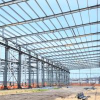 China Modern Design Prefabricated Steel Buildings Hurricane Proof For Warehouses Workshop for sale