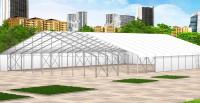 China Aluminum Alloy T6061 T6 Temporary Warehouse Tent For Industrial Storage Anti Rust for sale
