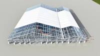 China Custom Design Prefabricated Warehouse Tent Outdoor Wind Resistant Industrial Tent for sale