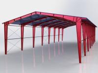 China Customized Design Steel Structure Stadium Rapidly Install Prefabricated Sports Building for sale