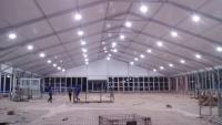 China Aluminum Structure Warehouse Large Frame Industrial Tent Buildings Snow Resistant for sale