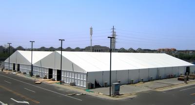 China Snow Resistant Warehouse Event Tents Windproof Industrial Storage Shelter Custom Finish for sale