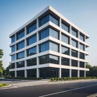 China Prefab Multi Storey Steel Frame Building Anti Earthquake For Office School Use for sale