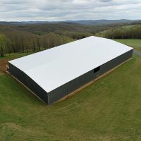 China Corrosion Free Steel Frame Farm Building Metal Warehouse Construction CE Approved for sale