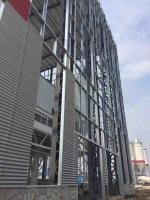 China Multi Story Commercial Metal Buildings Prefabricated Steel Frame Building Custom Design for sale