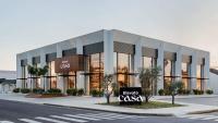 China Commercial Store Steel Structure Building Prefab Steel Frame Building Quick Assembly for sale