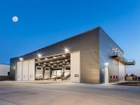 China Steel Structure Exhibition Commercial Hangar Seismic Resistant Metal Airplane Hangar for sale