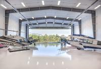 China Steel Structure Exhibition Commercial Hangar Seismic Resistant Metal Airplane Hangar for sale