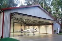 China Steel Structure Exhibition Commercial Hangar Seismic Resistant Metal Airplane Hangar for sale