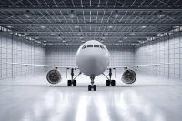 China Large Structural Steel Aircraft Hangar Construction Custom Metal Storage Sheds Anti Wind for sale