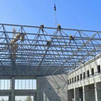 China Spatial Steel Structure For Basketball Gym Roofs , Custom Steel Structure Sports Arena for sale