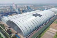 China Industrial Long Span Roof Trusses stadium space frame roofing steel shade structure for sale