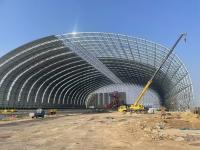 China Industrial Long Span Roof Trusses stadium space frame roofing steel shade structure for sale