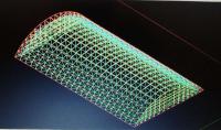 China Industrial Long Span Roof Trusses stadium space frame roofing steel shade structure for sale