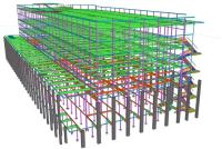 China Tekla 3D Modeling Steel Building Engineering Services Steel Structure Detailing Services for sale