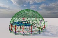 China Customized Steel Structure Detailing Services with Tekla Modeling and AISC/EN/GB Compliant Design for sale