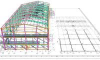 China Tekla 3D Modeling Powered Steel Structure Detailing And Refinement Services for sale