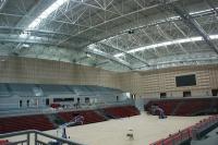 China Spatial Steel Structure For Basketball Gym Roofs , Custom Steel Structure Sports Arena for sale