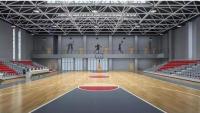 China Majestic Grand Steel Pipe Truss Structure Modular Construction For Gymnasium Roofs for sale