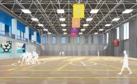 China Majestic Grand Steel Pipe Truss Structure Modular Construction For Gymnasium Roofs for sale