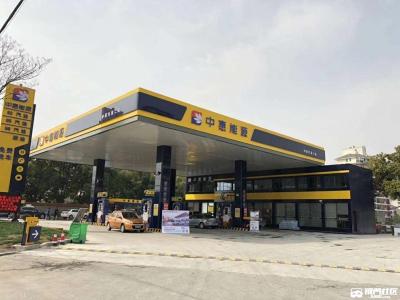 China Sleek Design Steel Structural Space Frame Roof For Oil And Gas Station Canopy for sale