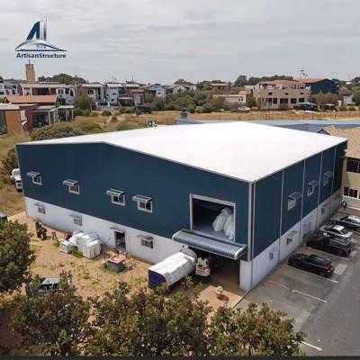 China Custom Steel Structure Warehouse Fireproof and Waterproof Prefabricated Storage Warehouse for sale