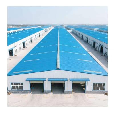 China Industrial General Storage Steel Warehouse - Economic Prefabricated Light Steel Building for sale
