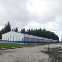 China Heavy-Duty Waterproof Steel Storage Warehouse - Portal Frame Light Steel Building Shell for sale