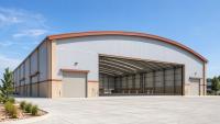 China Large-Span Warehouse Structure with Q235B/Q355B Steel for Up to 100m Span and Low Maintenance for sale