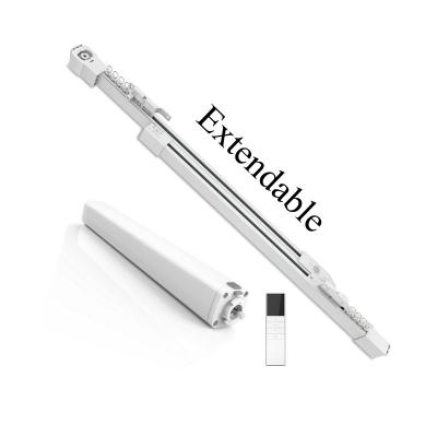 China Ceiling Extendable Curtain Track Remote Control Curtain Tracking System for sale