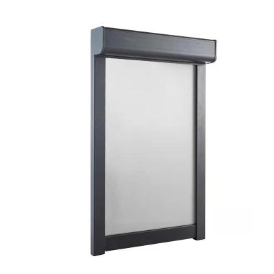 China Custom Size Sunscreen Double Roller Blinds Outdoor Patio Motorized Window Blind for sale