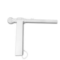 China Electric Roman Curtain Track Set Art Aluminum Alloy Curtain Rod for sale