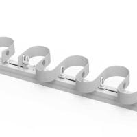 China Electric Wifi Control Smart Curtain Ripple Fold S Wave Curtain Rail System for sale