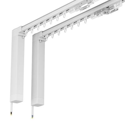 China Smart Wifi Curtain Track Motor Voice Control Opening And Closing for sale