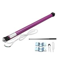 China Anti Static Motorized Blinds Tubular Motor Home Automation Roller Curtain Window With Tuya WIFI for sale