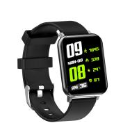 China Black Waterproof Smart Watch Life Monitoring Assistant Voice Control Home Device for sale