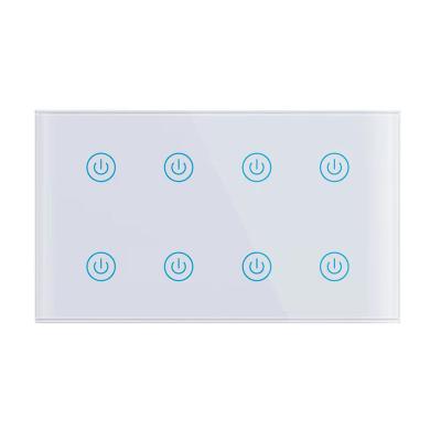 China ABS+PC 1800W Tuya Wifi Smart Switch Curtain Electrical Power Supply for sale