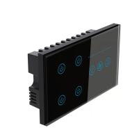 China Fire Retardant Tuya Wifi Switch Controller Smart Light Dimmer Electric Touch Light Panel for sale