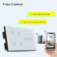 China House 220V WiFi Smart Switch Wireless Remote LED Light Tuya Wall Switch for sale