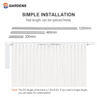 China Hot sale wholesale price low consumption Curtain rods and double curtain track Smart curtain motor for sale