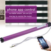 China Zebra Blinds Cassette Curtain Motor Automatic Motorized APP WIFI Control Smart Zebra Shades for sale