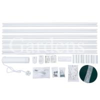 China RS485 Electric Curtain Rail Alexa 30dB Remote Control Curtain Track Customized for sale
