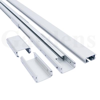 China Tuya Diy Motorized Curtain Rod 5.2m Electric Curtain Track Alexa Silent for sale